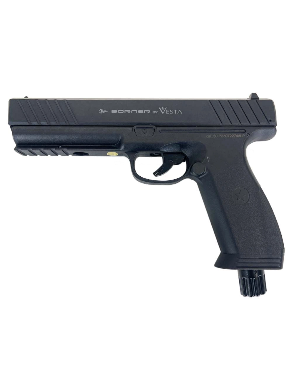 Borner PDW50 0.50 Paintball Pistol (Co2 Powered by Vesta Defense)