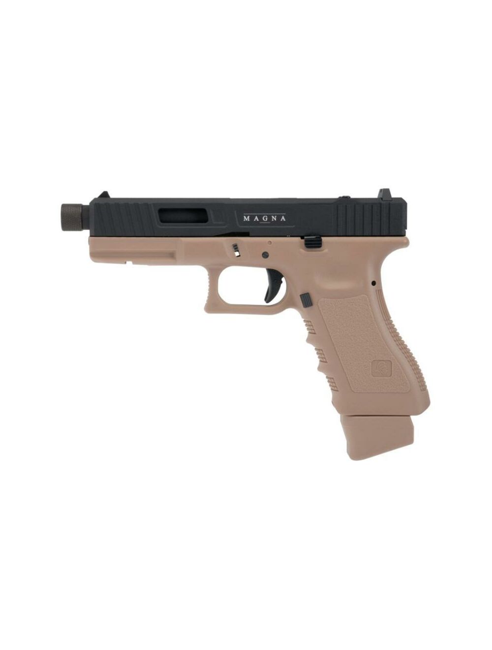 Secutor - Gladius Magna VI - 17 Series Co2 Blowback Pistol (Tan - Dual ...