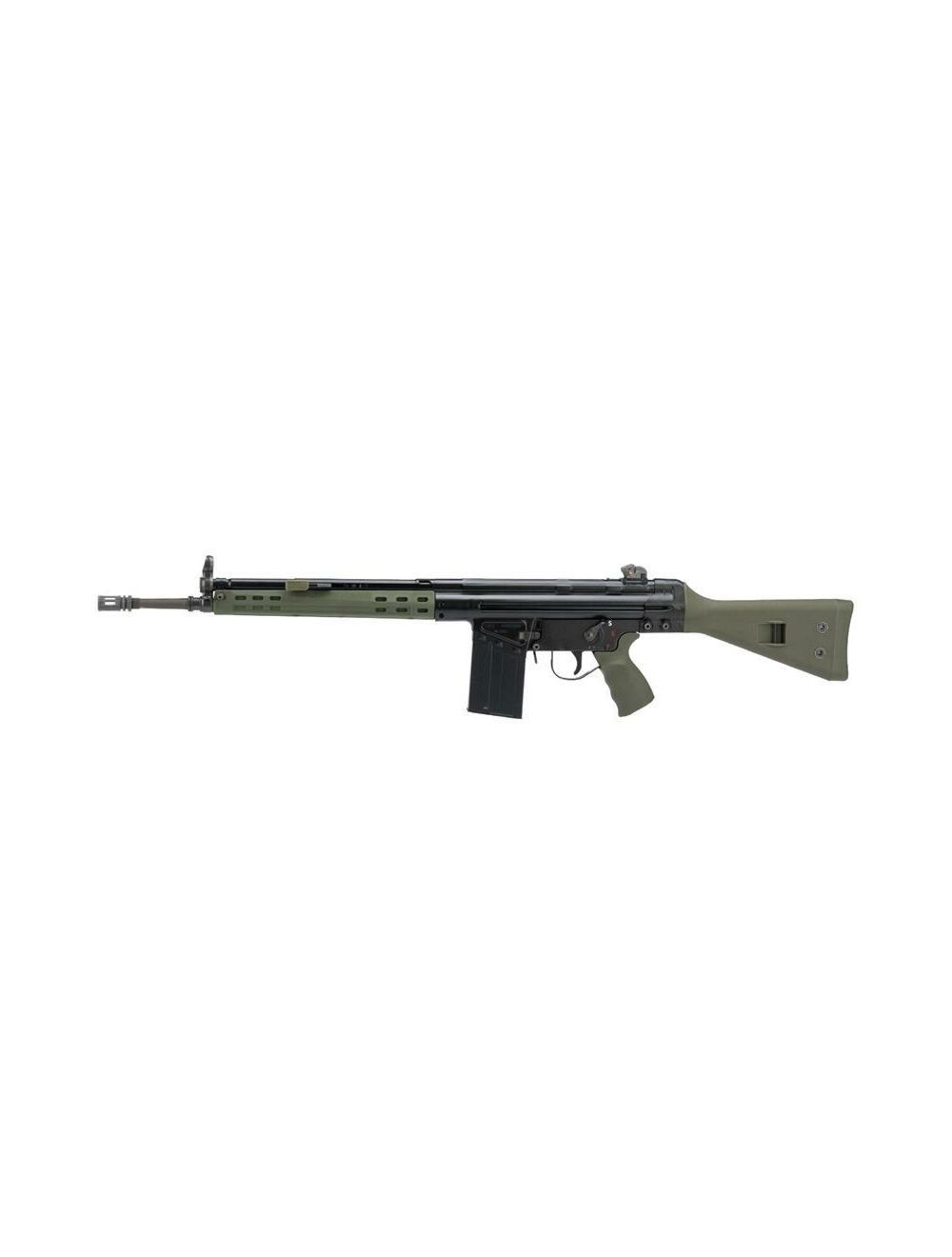 Umarex H&K G3A3 Gas Blowback Rifle (Steel Pressed Body - OD)