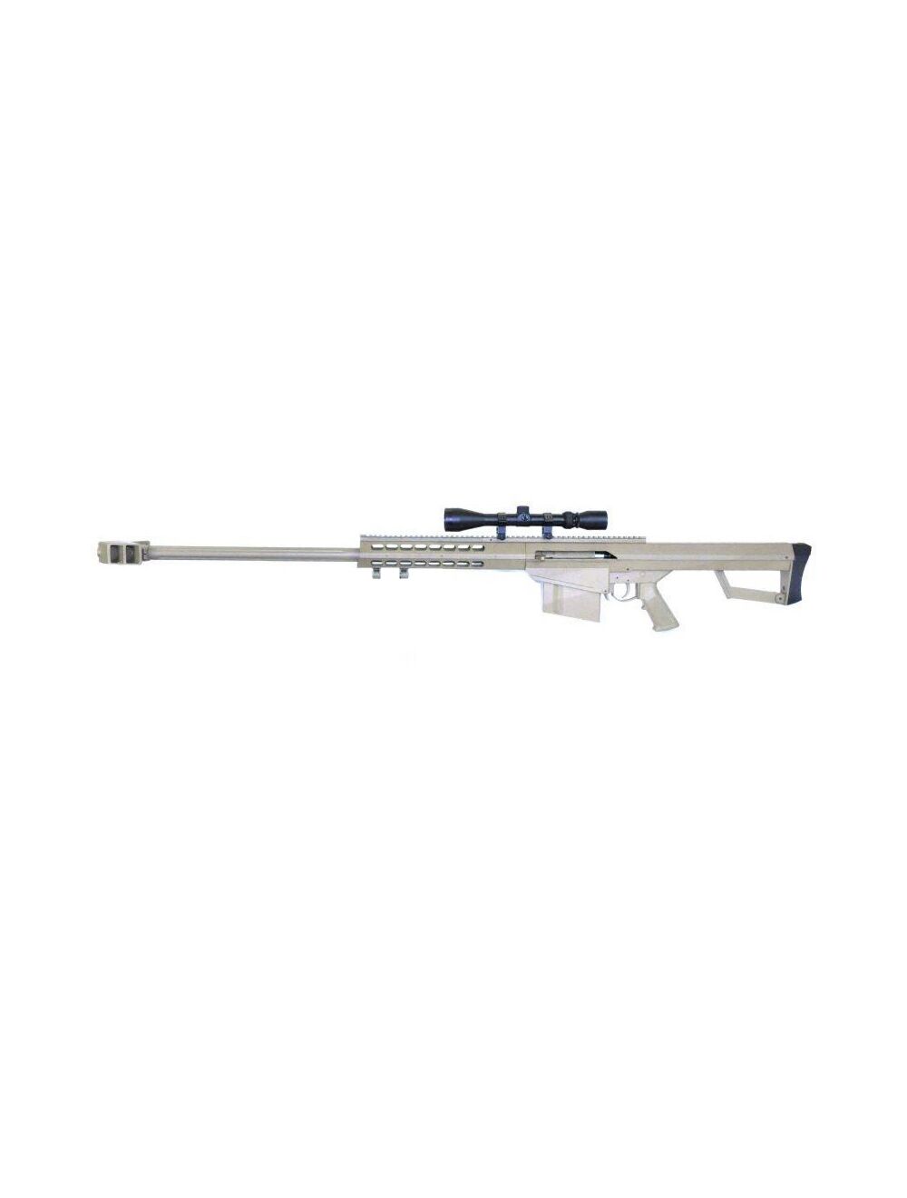 Galaxy M82 Bolt Action Sniper Rifle with Scope (Tan - G31CD)
