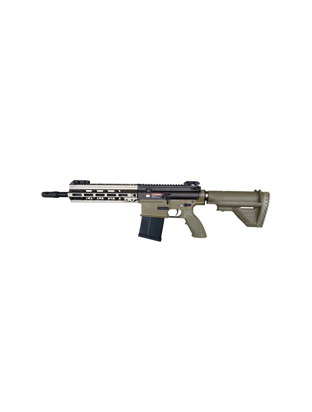 Golden Eagle 417 AEG Rifle with Mosfet (Full Metal - E6907MT - Tan)