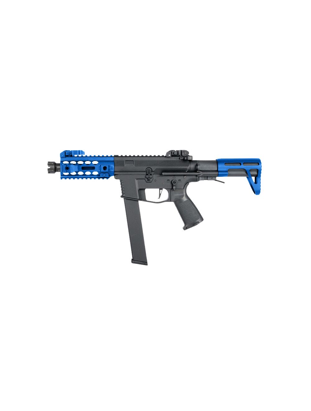 Classic Army PX9 X9 AEG SMG (Polymer - With Stick Magazine - ENF010P) Blue
