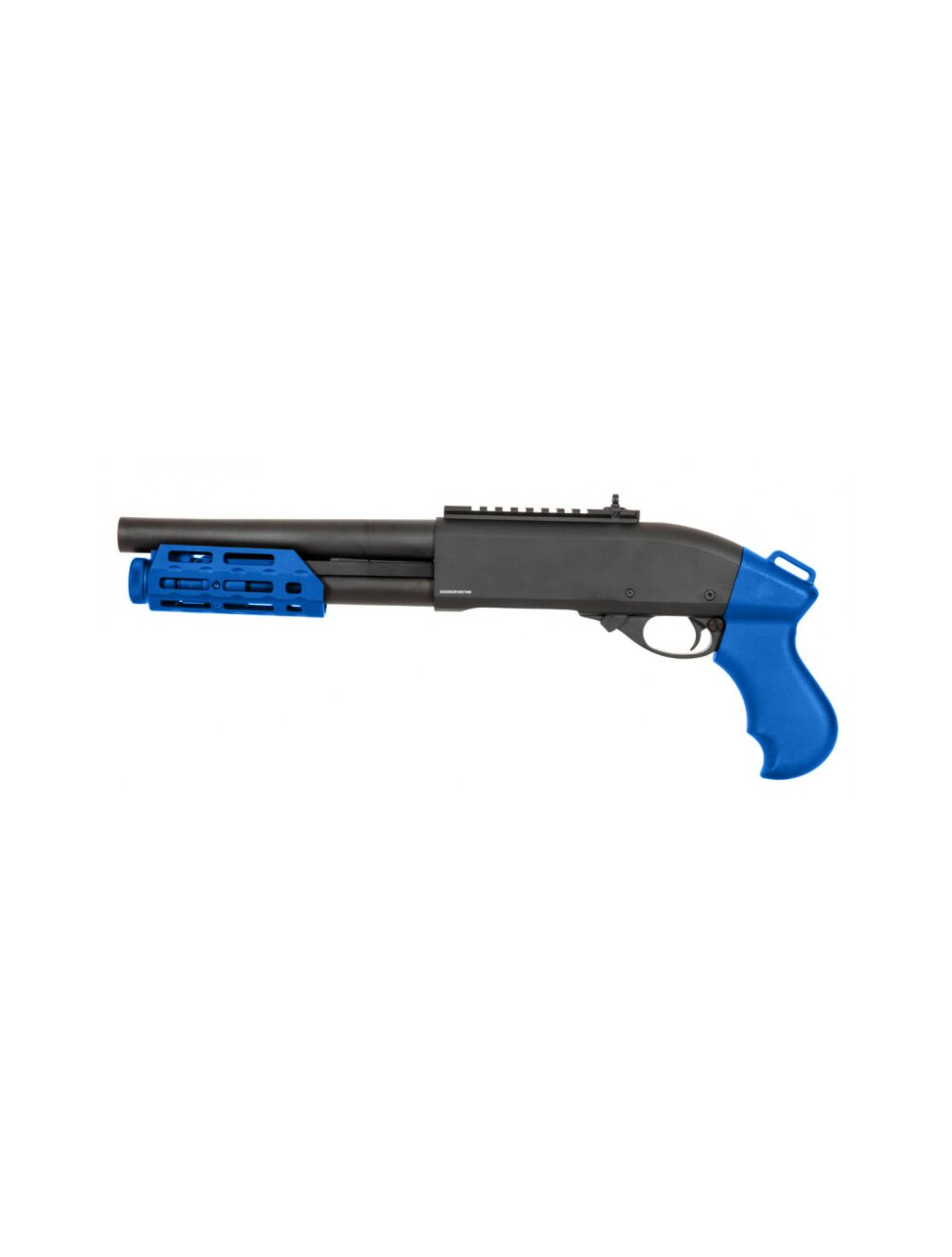 Golden Eagle M870 M-Lok Tri-Shot Gas Pump Action Shotgun (8879 - Blue)