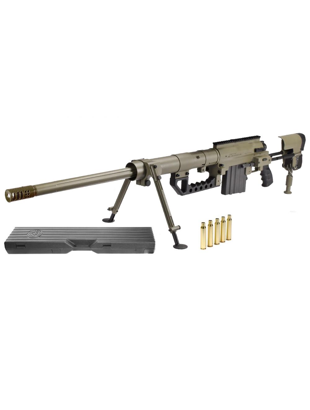 Socom Gear M200 Shell Ejecting Sniper Rifle (6mm - Tan - M200-A001)