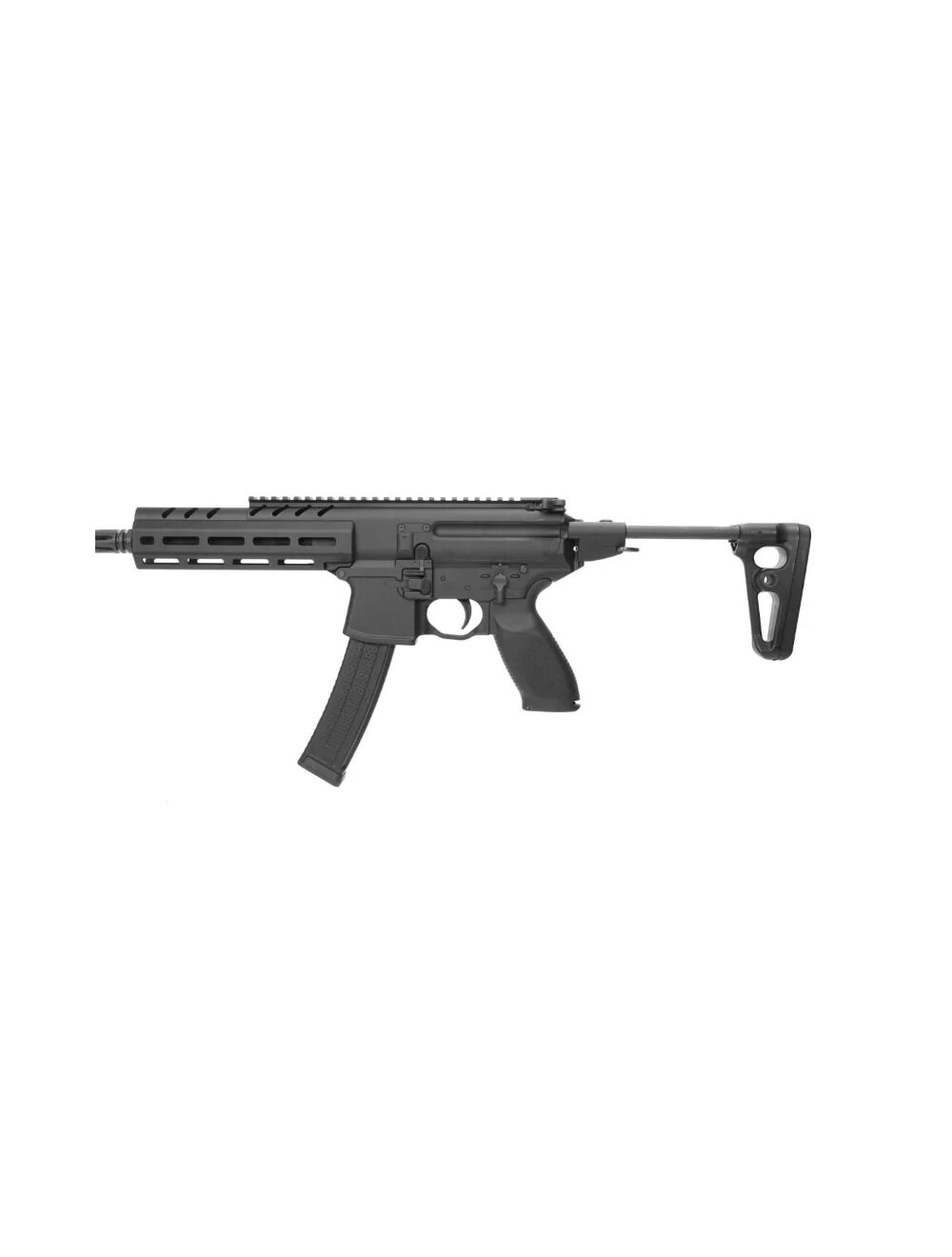 AA/APFG 8" M-Lok MPX Gas Blowback Rifle (Black)