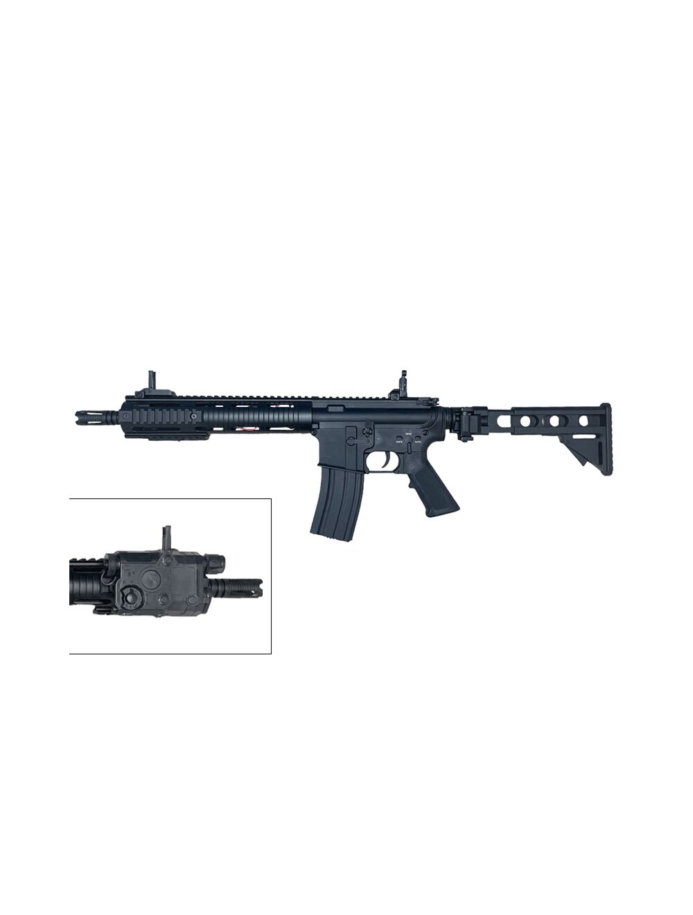 Double Bell LR300 AXL AEG (with PEQ Box - Black - 044)