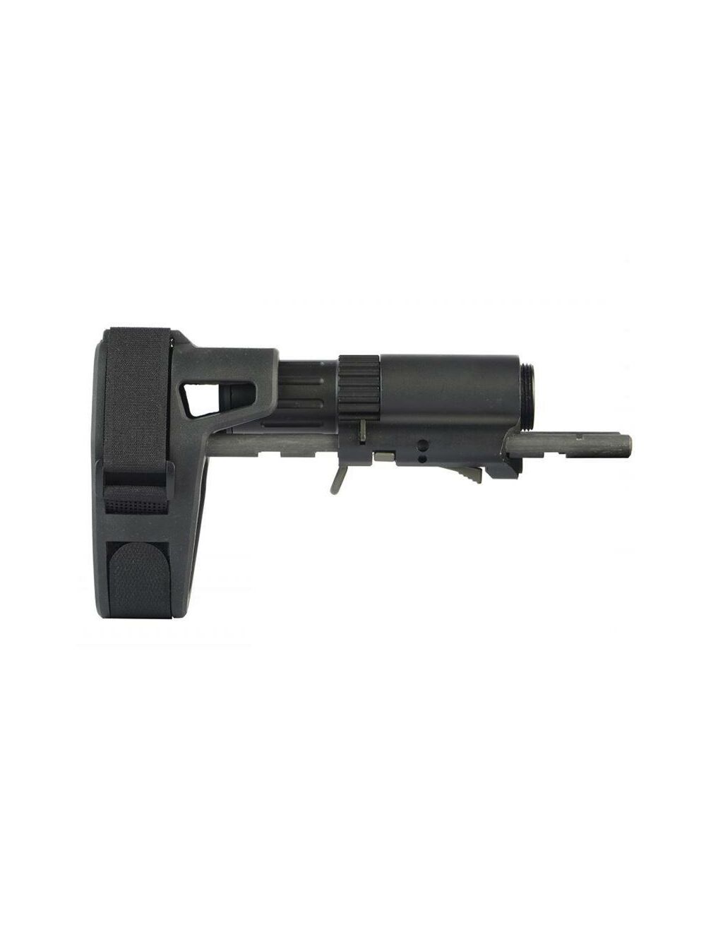 Ares M45 Series Retractable Stock with Stabilizing Brace (Black - AM ...