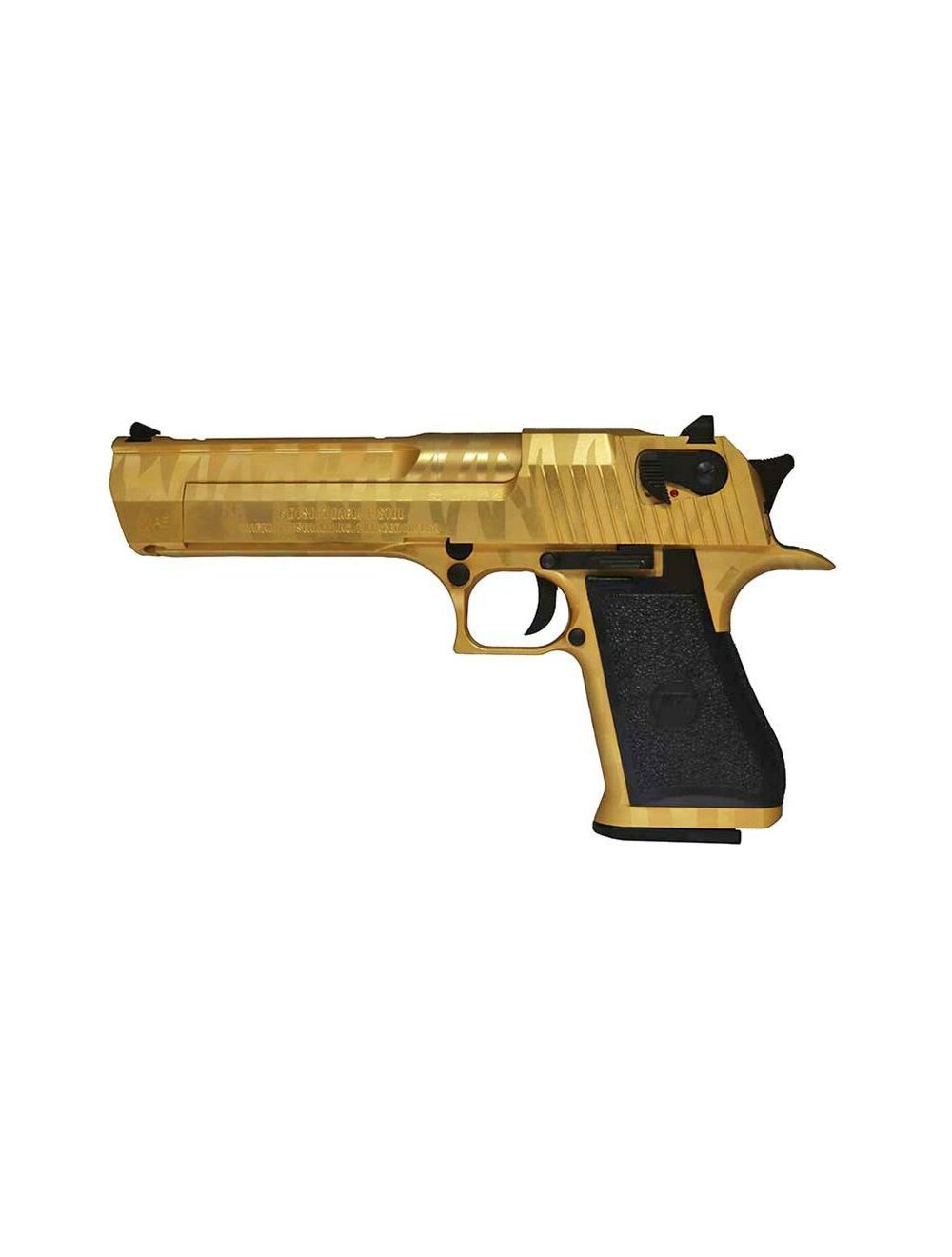 Magnum Research Inc. Desert Eagle Custom Tiger Stripe Gold 50AE GBBP ...