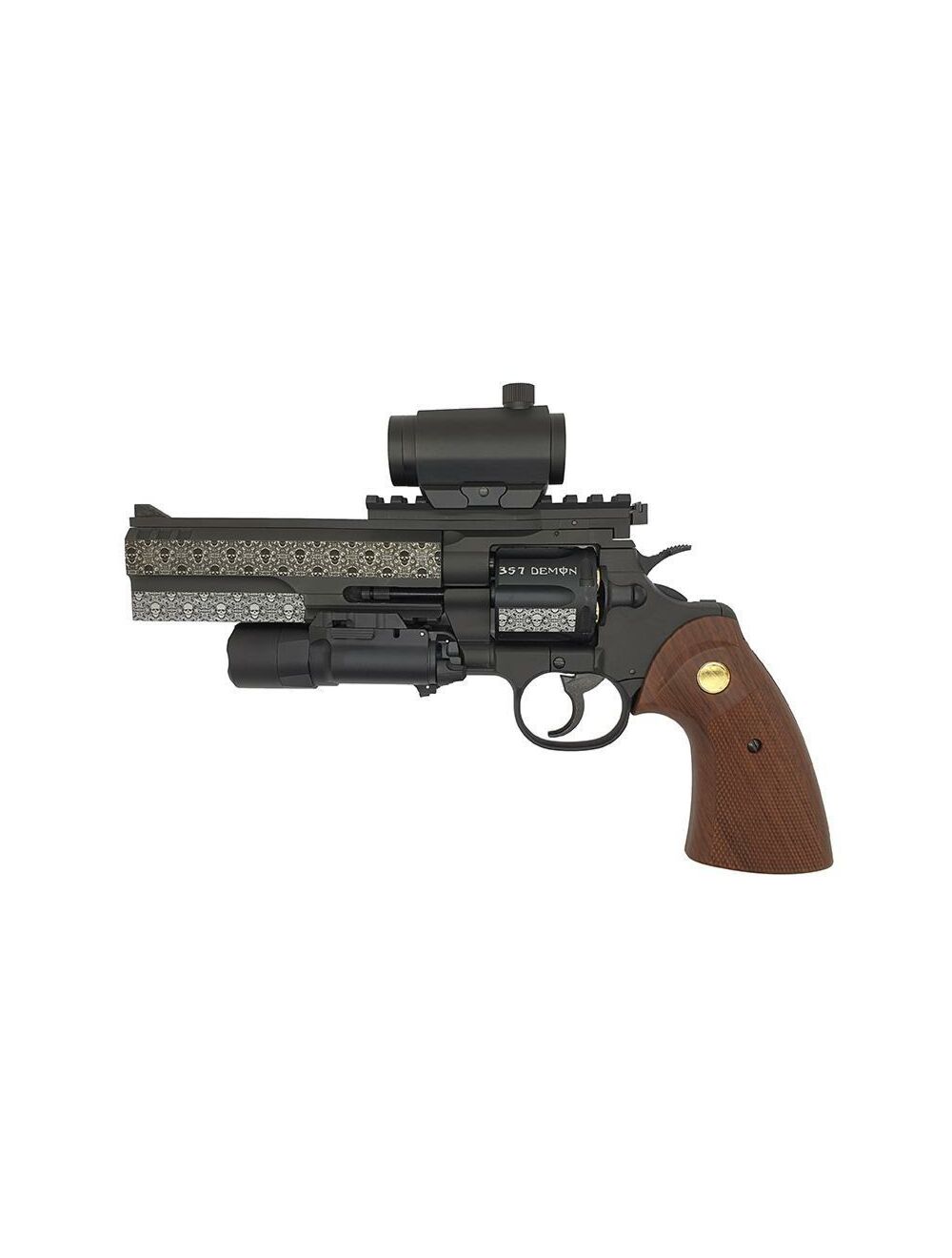 King Arms x Jaeger Precision 357 'Demon' Gas Revolver (Full Metal - KA ...