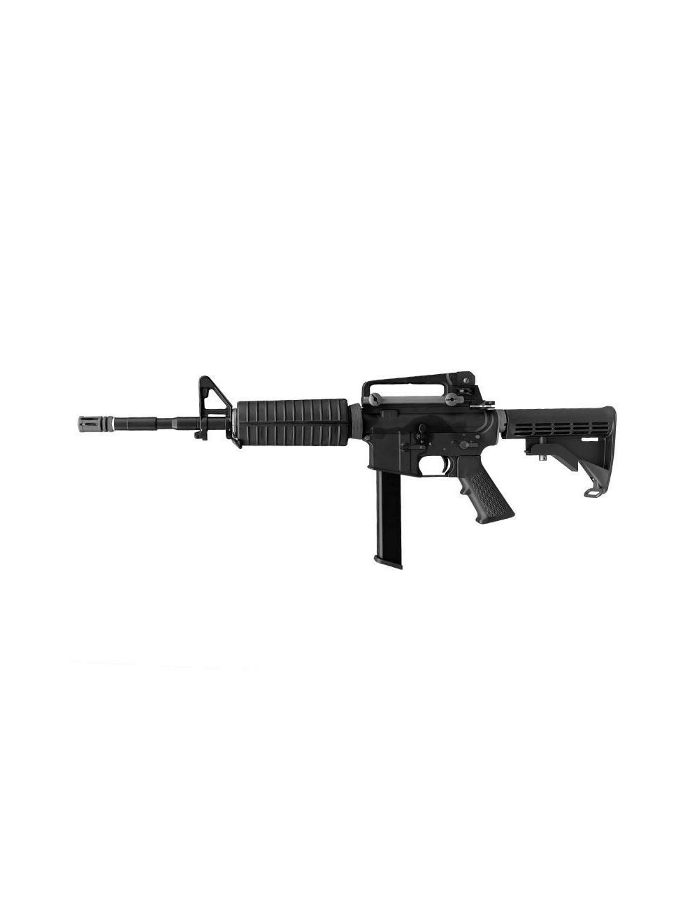 WE M4A1 PCC Gas Blowback Rifle (Black)