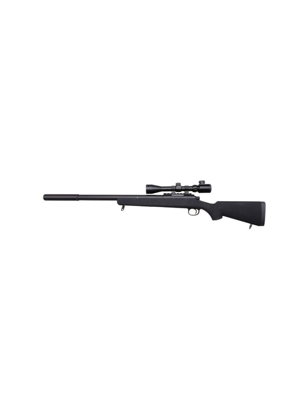 JG VSR-10 G-Spec BAR Sniper Rifle with Sniper Scope (367S - Black)