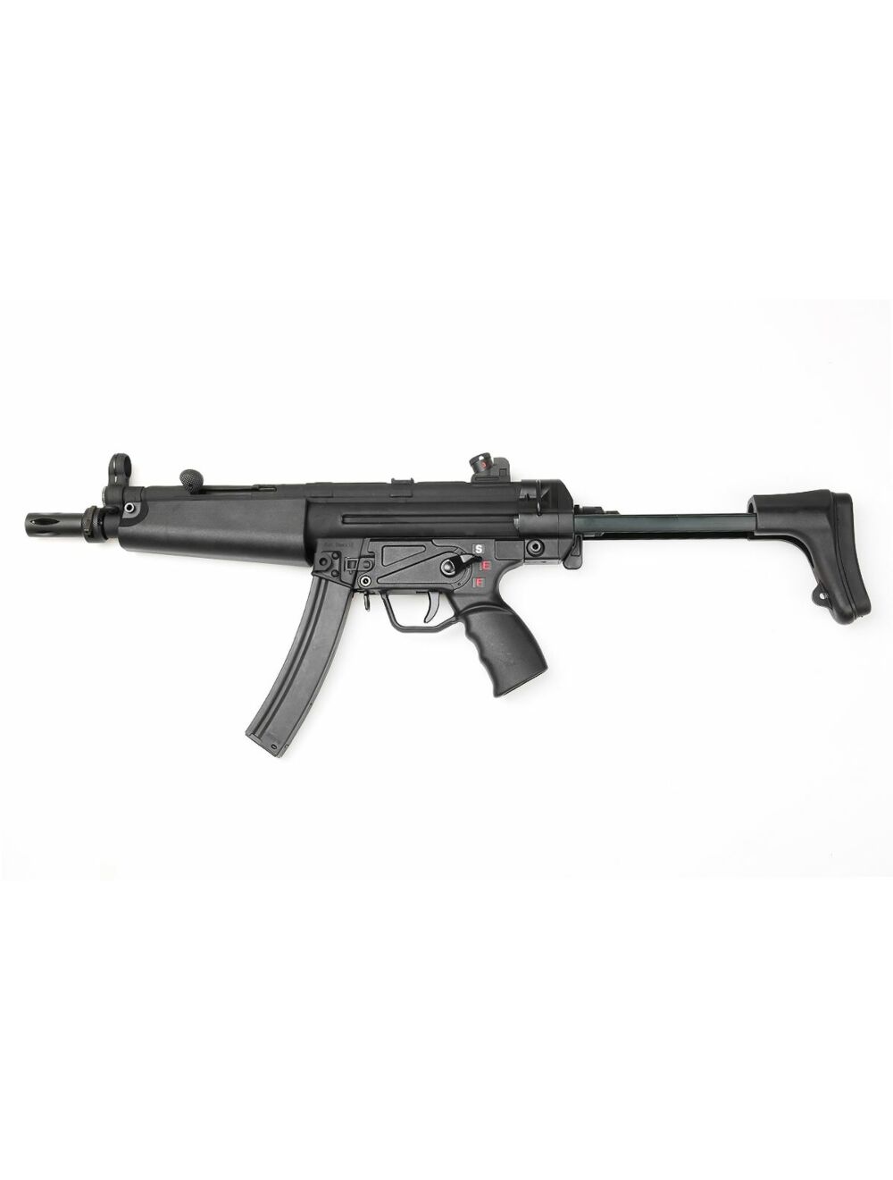 SRC SR5-A3 Swat Series SMG Blowback Rifle (Co2 Powered - Black - COB-405 TM)