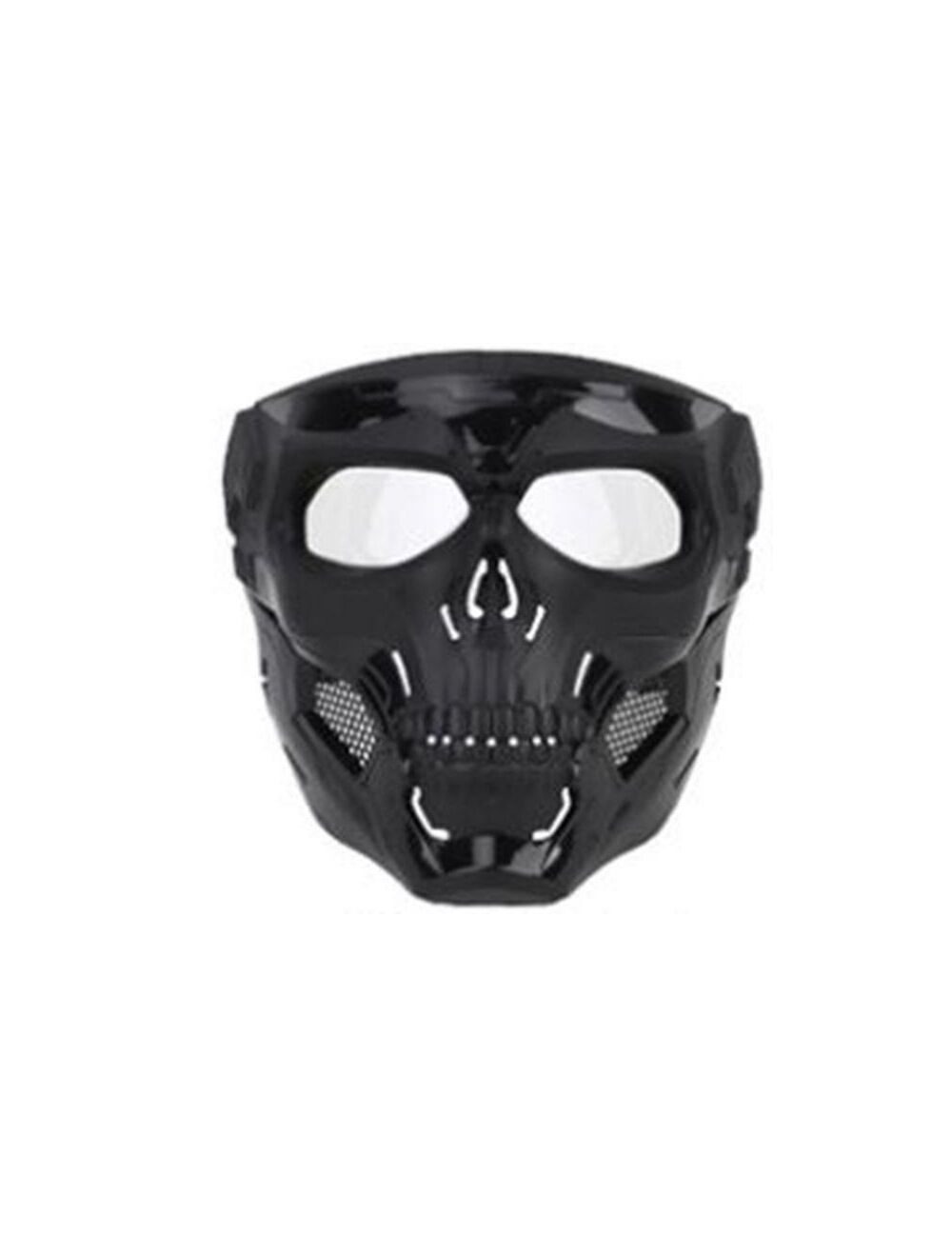 Big Foot Full Face Skull Mask (Black)