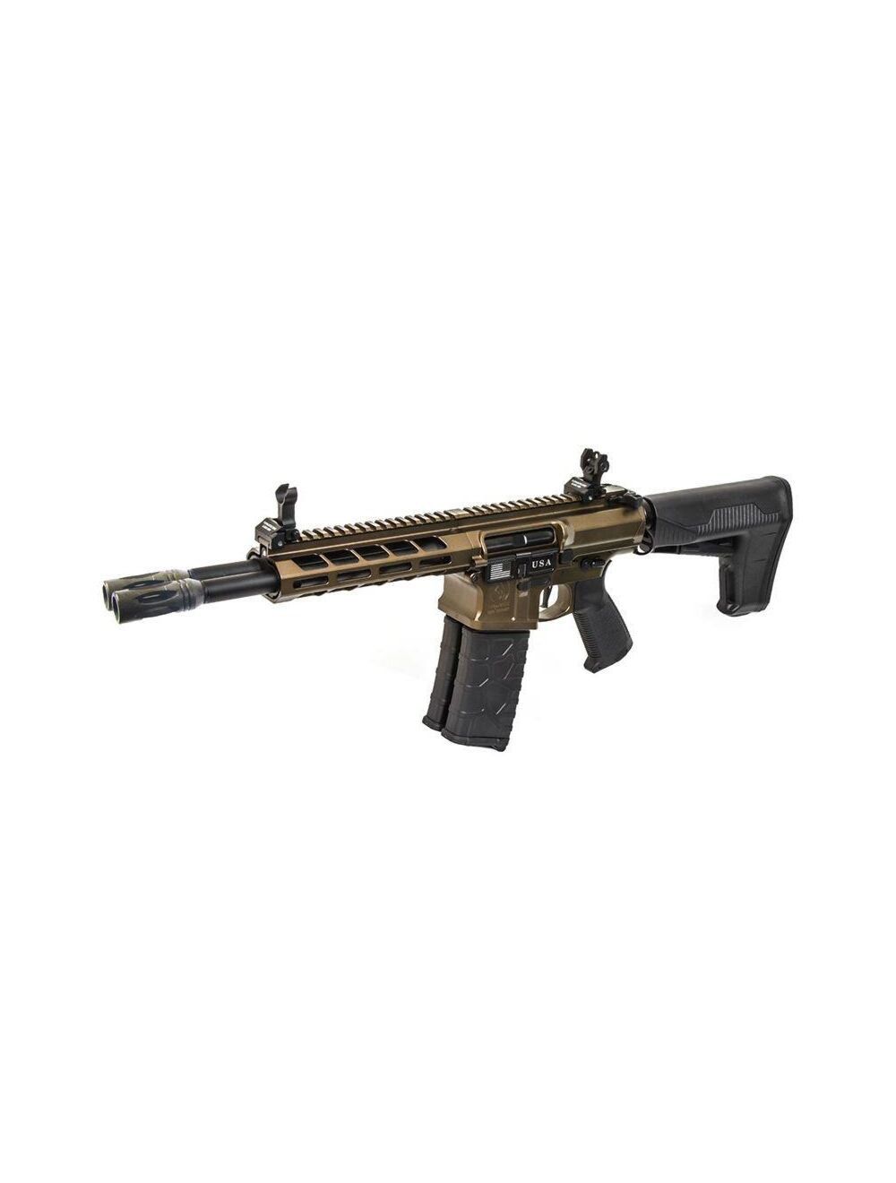 Classic Army Nemesis DT-4 Double Barrel M4 AEG (Dark Bronze - CA118M-DB)