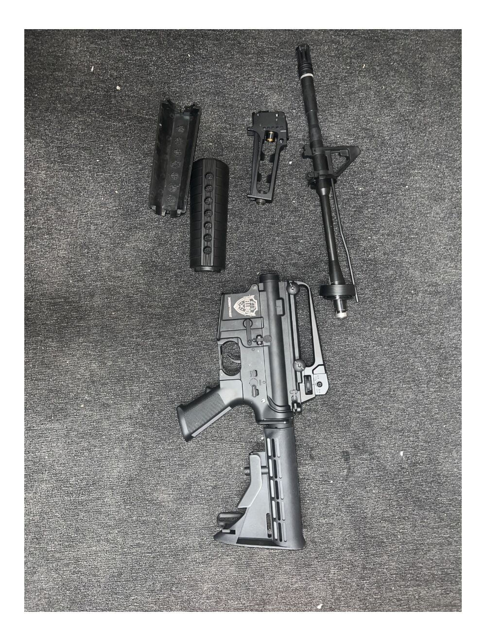 Hellboy 4.5mm M4 - no BB unit, no mag case, in bits