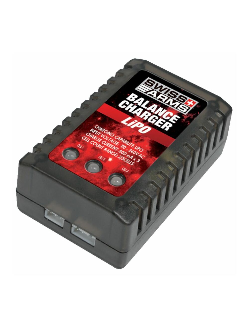 Swiss Arms LiPO Battery Charger 2S-3S 650mAh (603361 - EU & UK Plug)