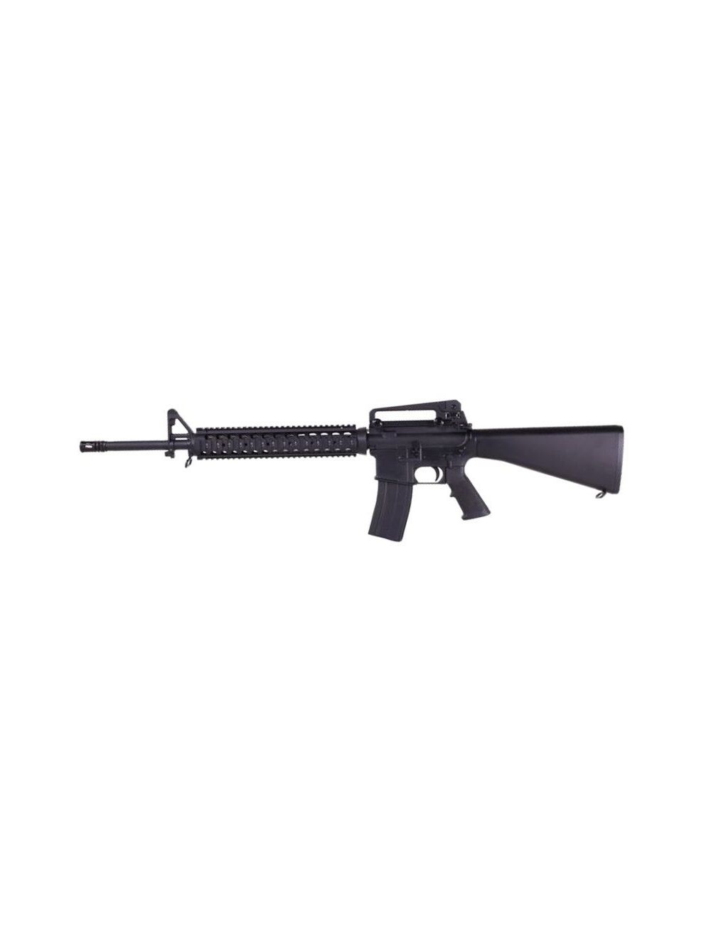 Golden Eagle M16A4 RIS Gas Blowback Rifle (Metal - Black - MC6620M)