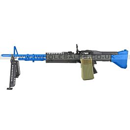 A&K M60 AEG with Box Magazine AK-M60 Blue