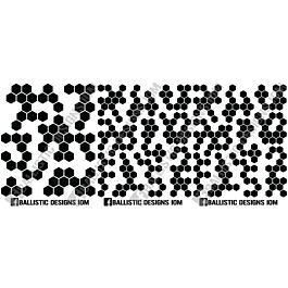 Bespoke Hex Camo Stencil