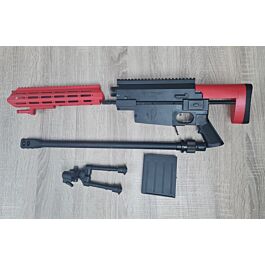 Golden Eagle Vanquish LMR Sniper Rifle (450 FPS - Co2 Bolt Powered - Red)