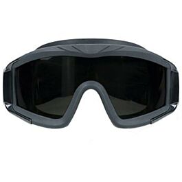 Big Foot Big Goggles with 3 Different Color Lenses (Black)